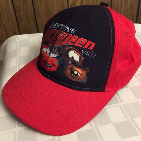 Disney | Accessories | Lightning Mcqueen Ball Cap | Poshmark